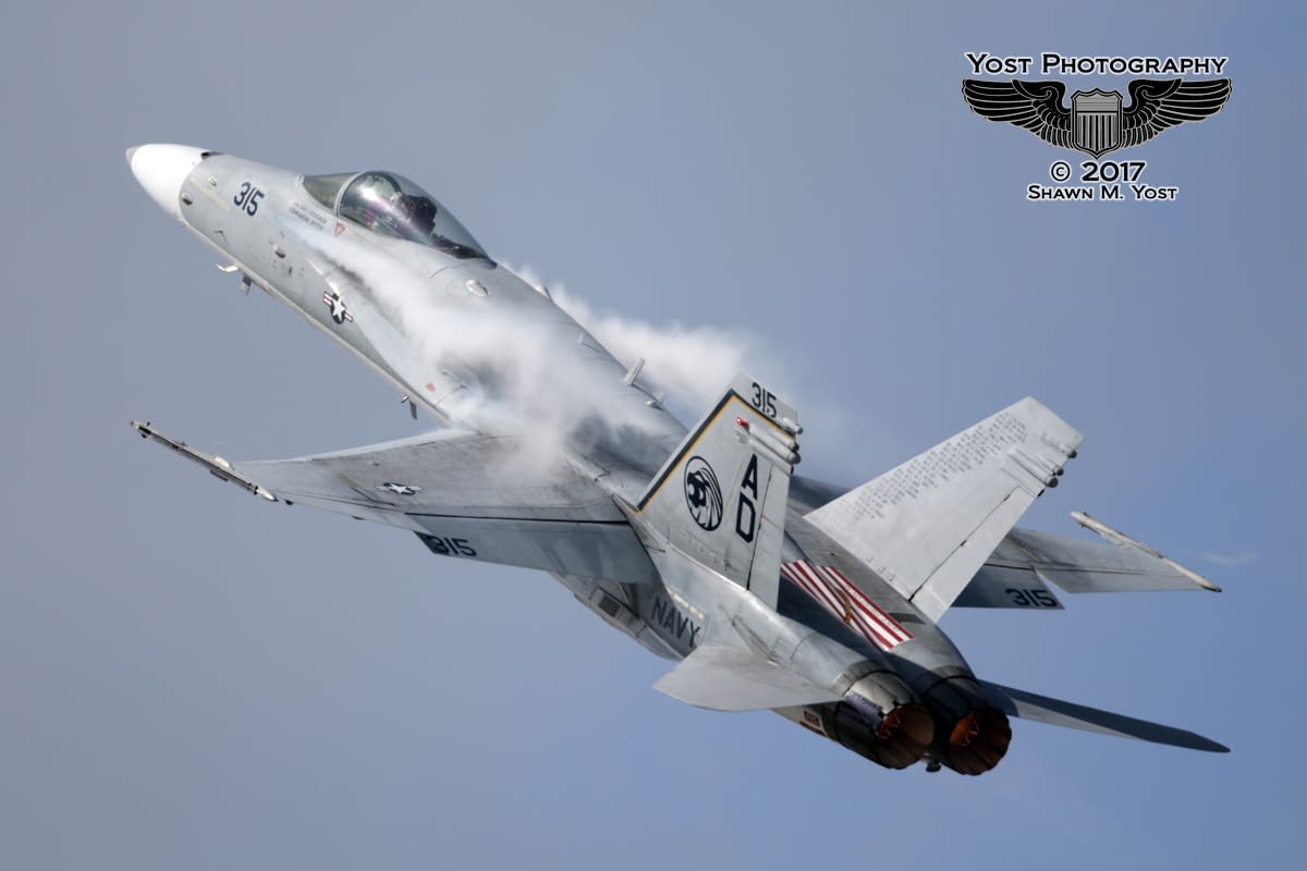 VFA-106 Unveils Special VFA-15 Paint Scheme For 2017 F/A-18C Hornet ...