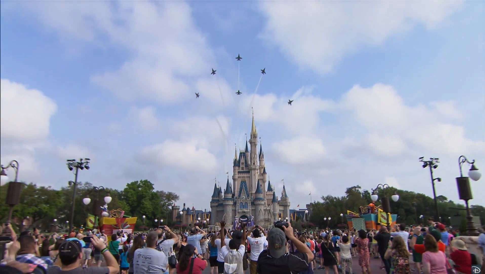 Blue Angels Bring Magic of Flight to Disney's Magic Kingdom - AirshowStuff