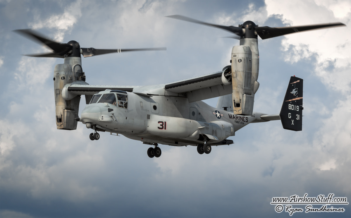 2025 USMC MV-22 Osprey Demonstrations Schedule Released - AirshowStuff
